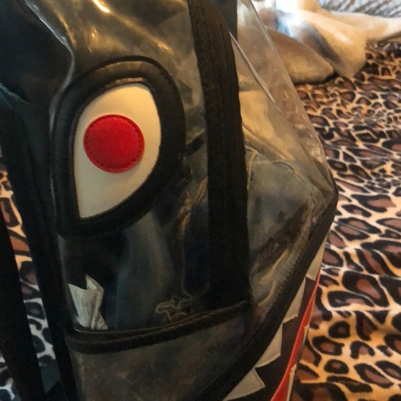 Bags | Sprayground Clear Book Bag | Poshmark